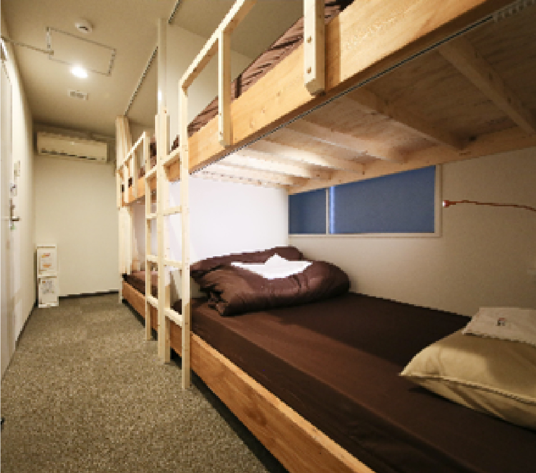 客室・施設案内 ｜ 【公式】Roots Hostel + SAKABA